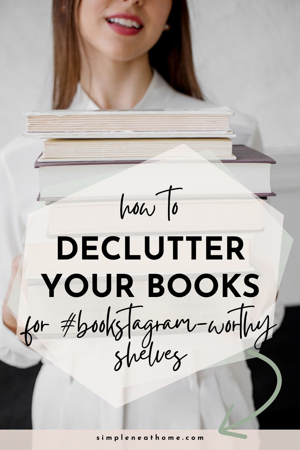 How To Declutter Your Books Simple Neat Home
